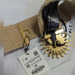 Zara | Accessories | Zara Limited Edition Bohemian Stretchy Sun Belt ...